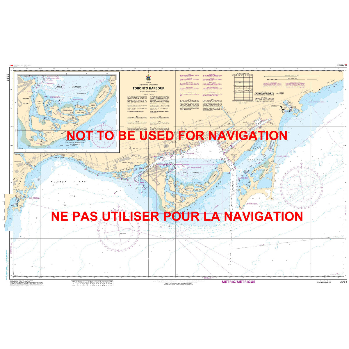 Toronto Harbour And Approaches Chart – Rigging Shoppe