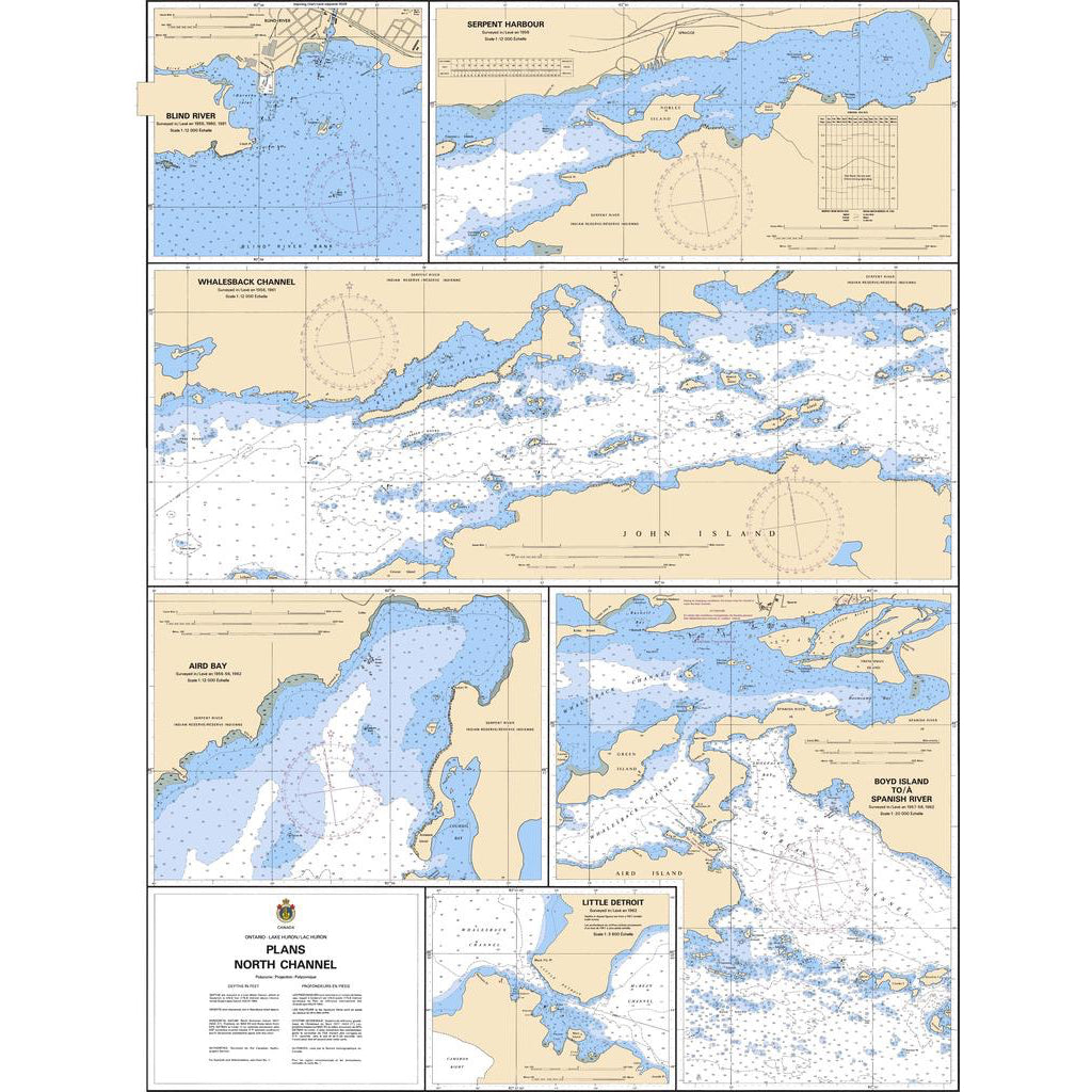 Plans - North Channel Chart – Rigging Shoppe