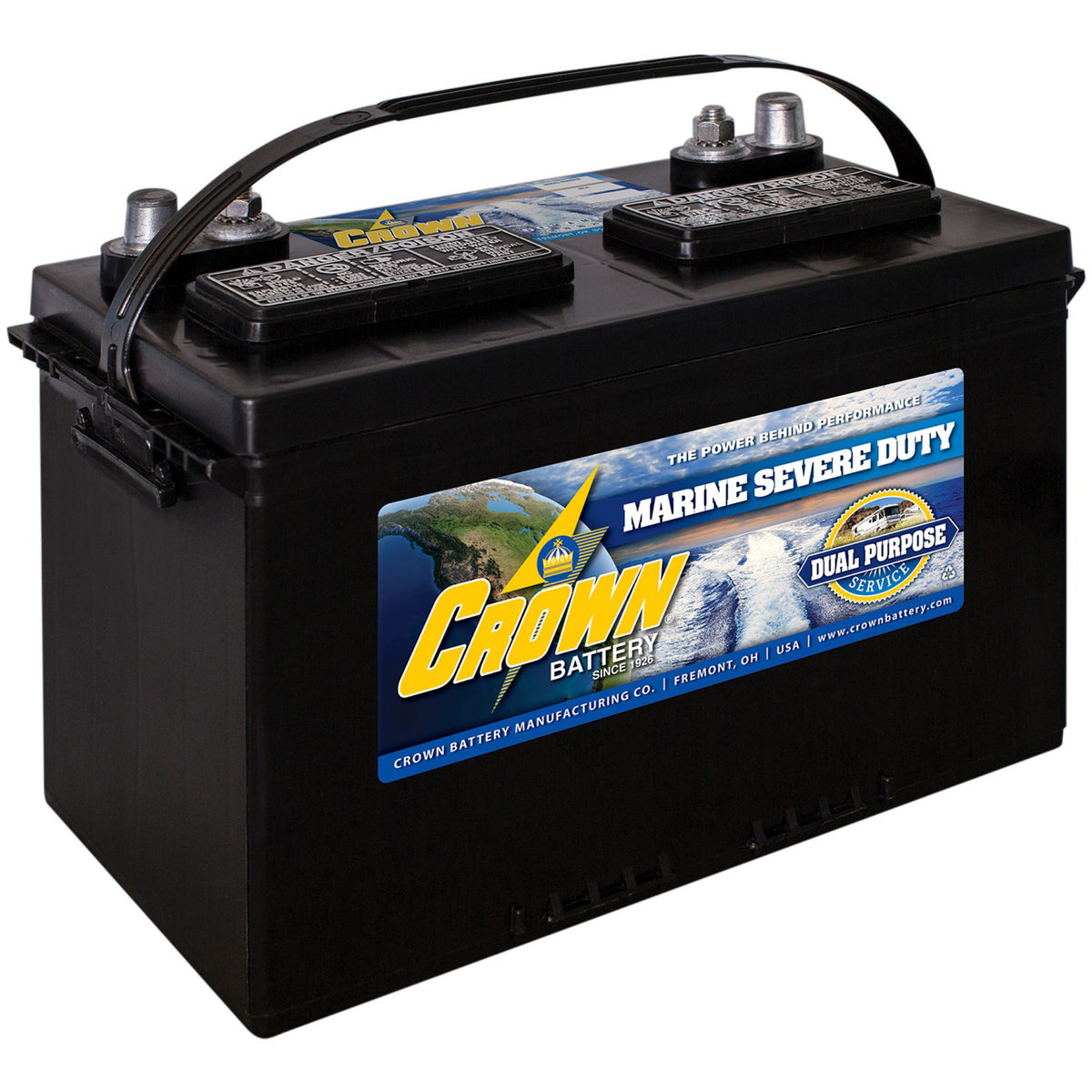 Crown Group 27 Severe Duty Battery 12 V *No Ship* – Rigging Shoppe