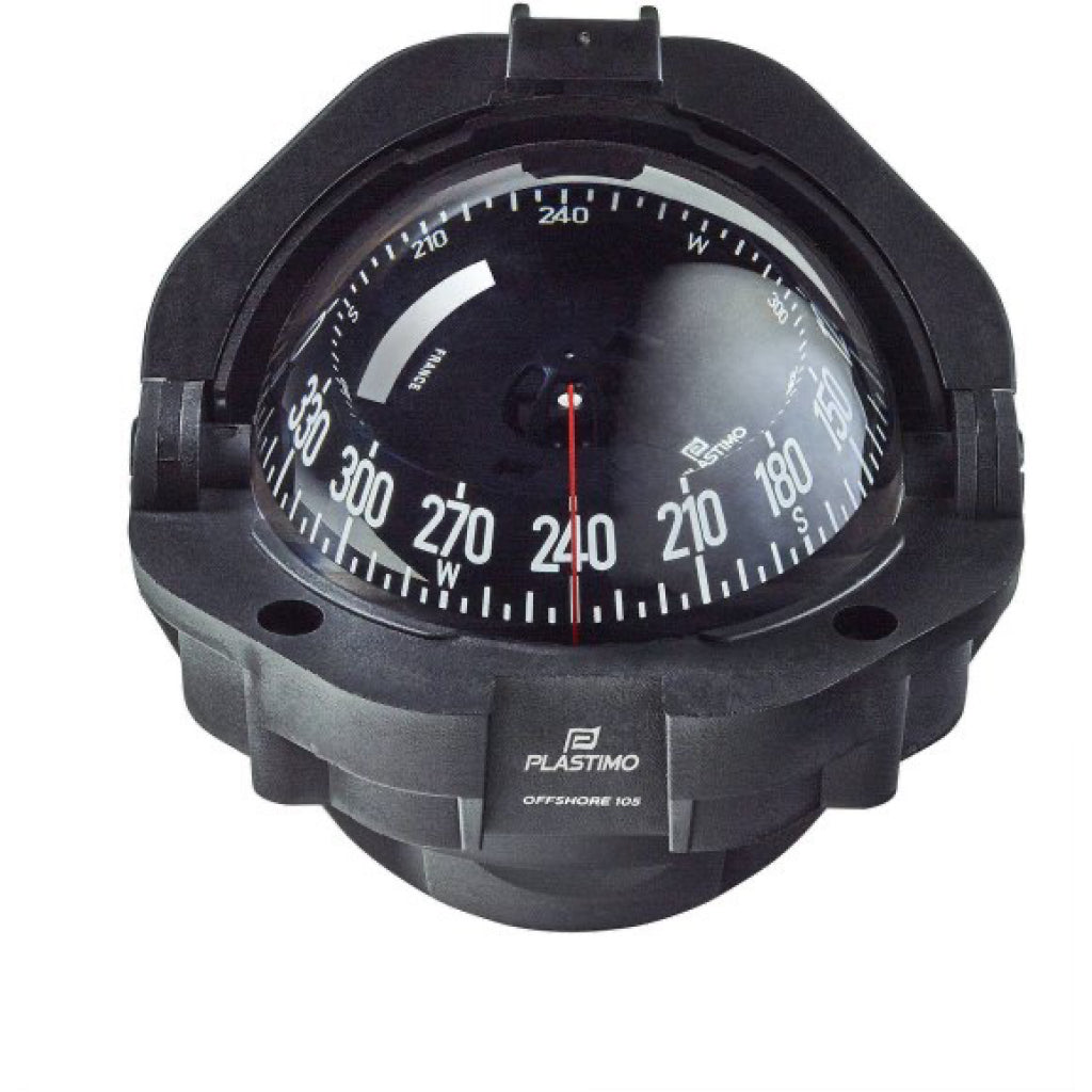 Plastimo Offshore 105 Compass, Black/Black – Rigging Shoppe