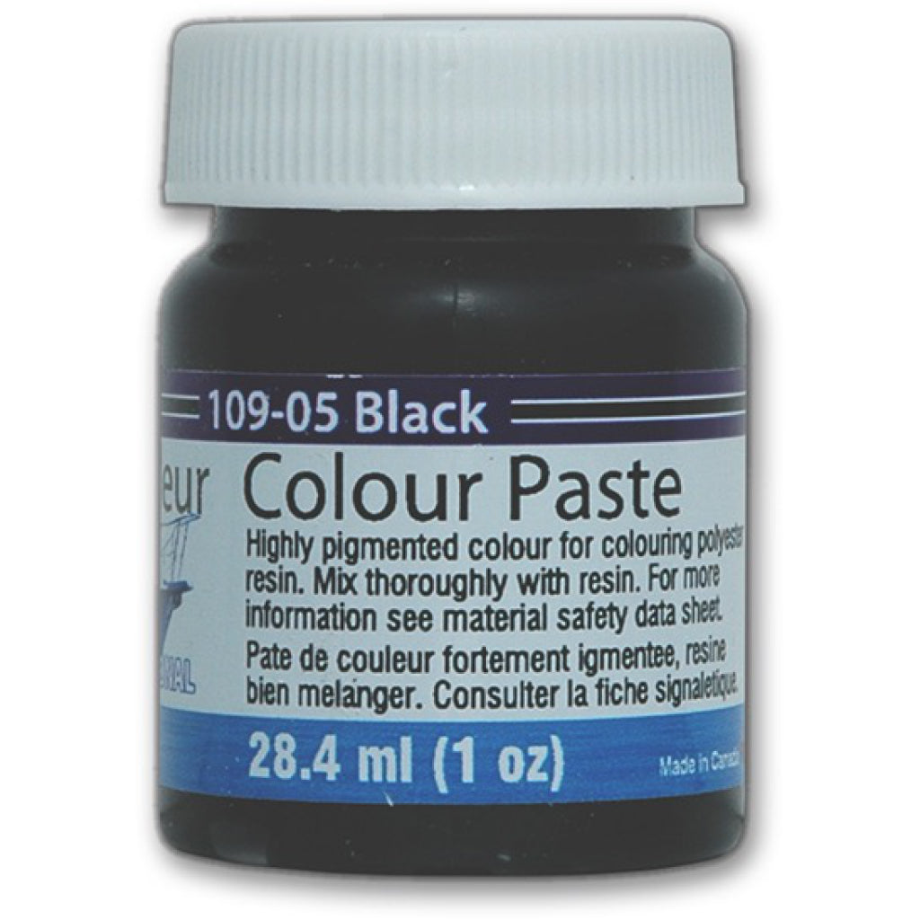 Gelcoat/Epoxy Colour Paste - 1oz Black – Rigging Shoppe