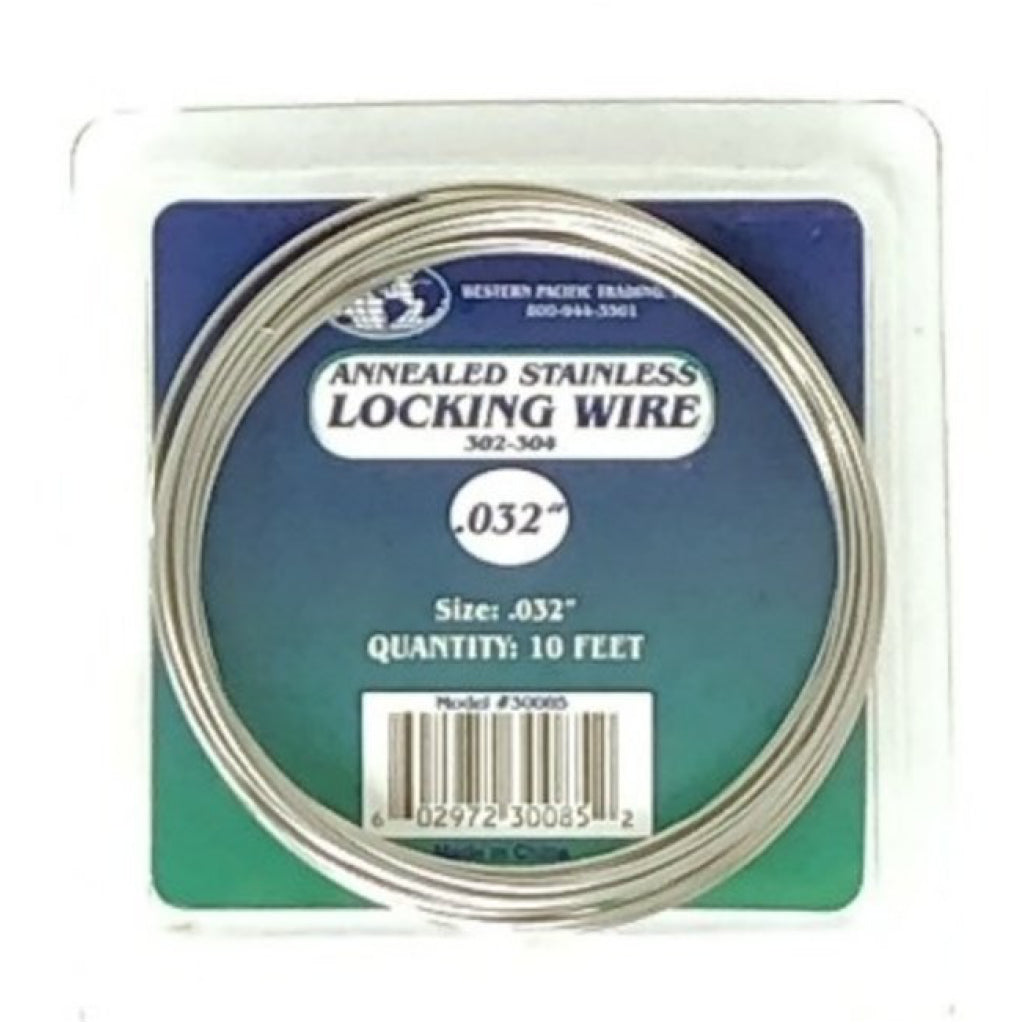 Stainless Steel Locking Wire Coil - 10Ft - .032" – Rigging Shoppe