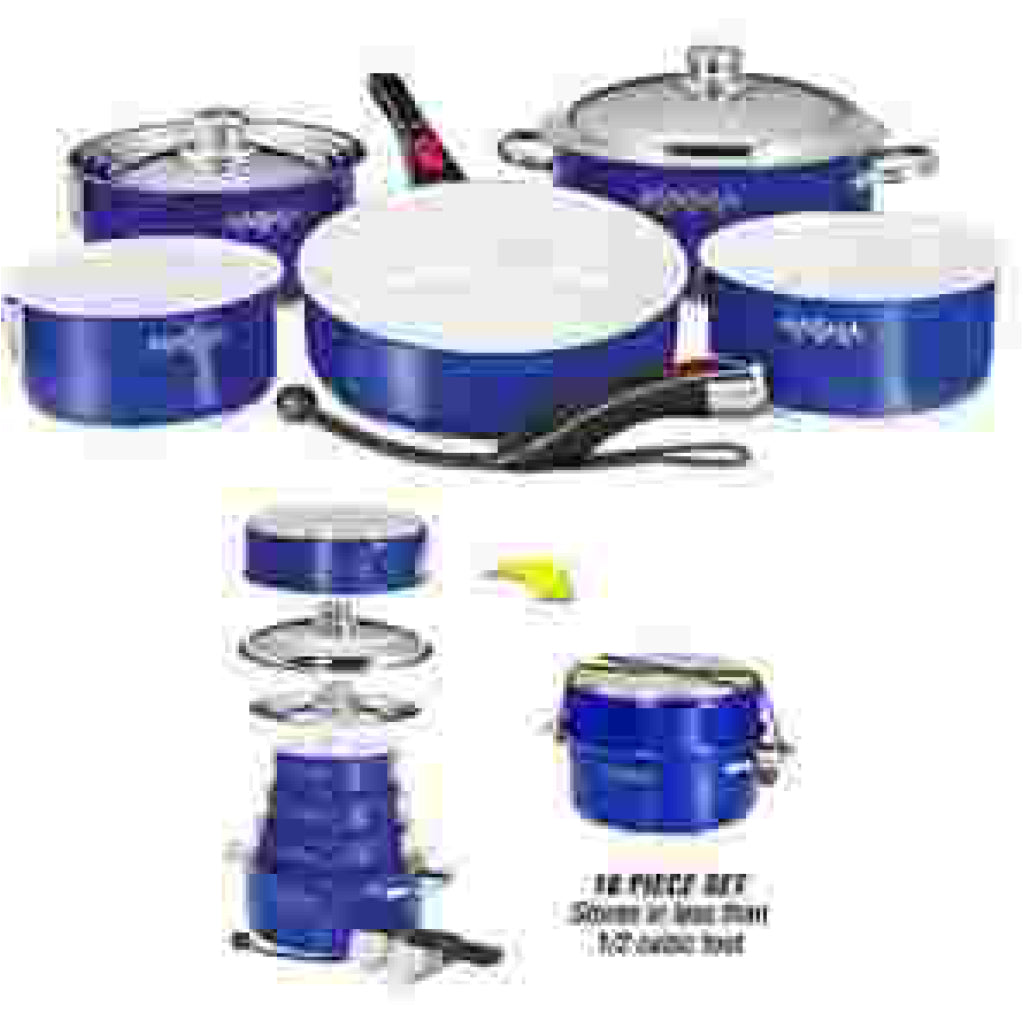 Magma Ceramica Induction Nesting Pot Set10 pc.*FA* – Rigging Shoppe