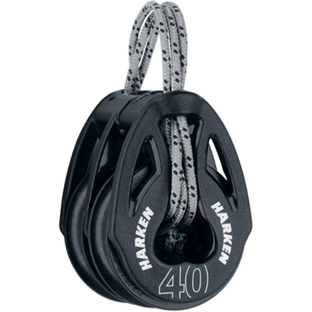 Harken 40mm T2 Soft-Attach Double Block – Rigging Shoppe