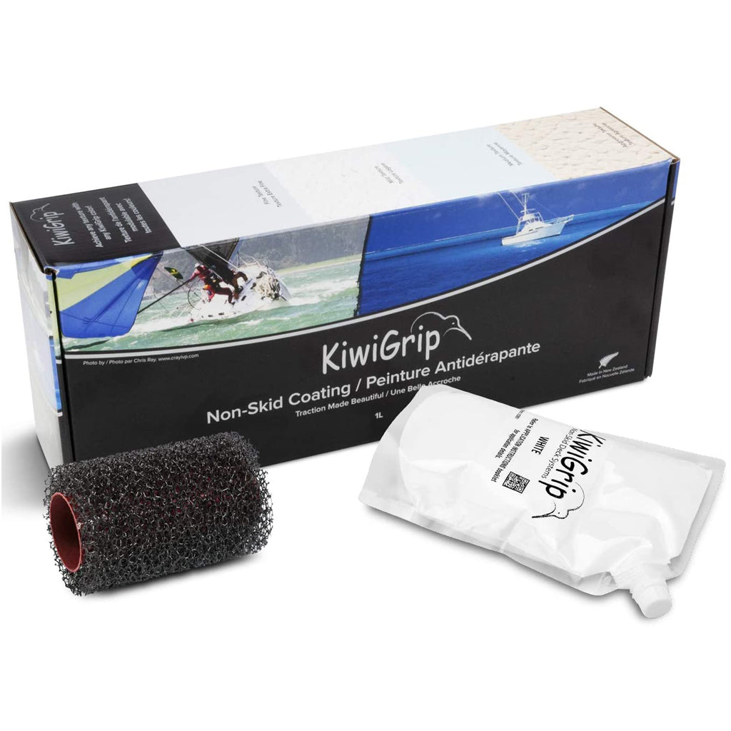 Kiwigrip Anti-Slip Deck Coating - White, Gallon – Rigging Shoppe