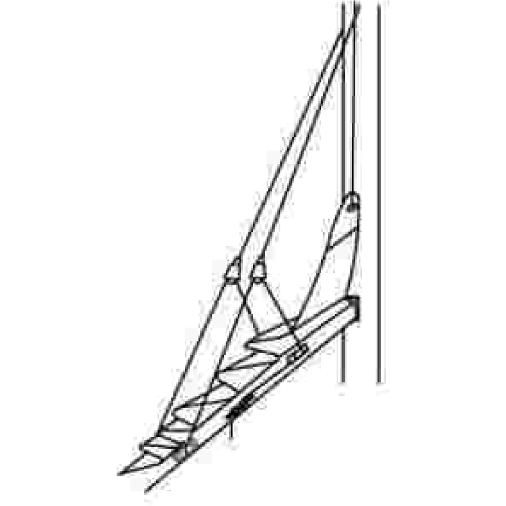 Lazyjack Kit - for boom under 10' long – Rigging Shoppe