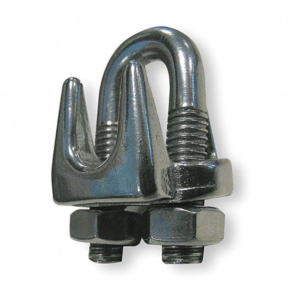 Stainless Steel Wire Rope Clip 1/4" 3 Required – Rigging Shoppe