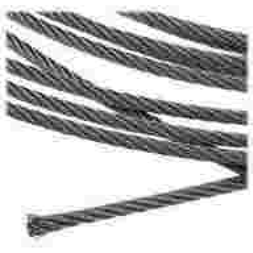 316 Stainless Rigging Wire - 1/4" 7x19 $/ft – Rigging Shoppe